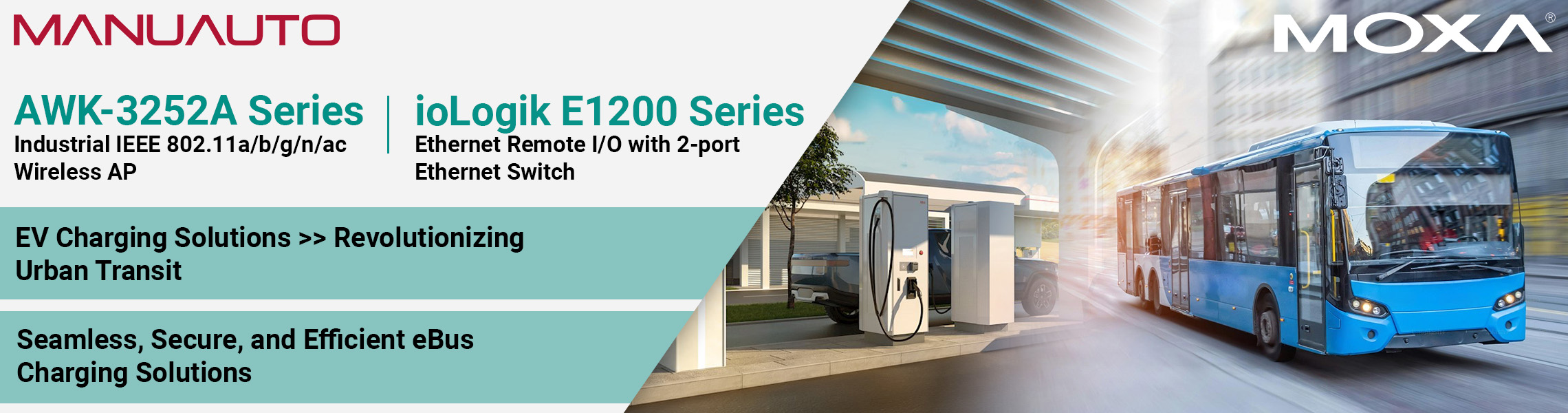 Revolutionizing Urban Transit with Efficient eBus Charging and MOXA ...