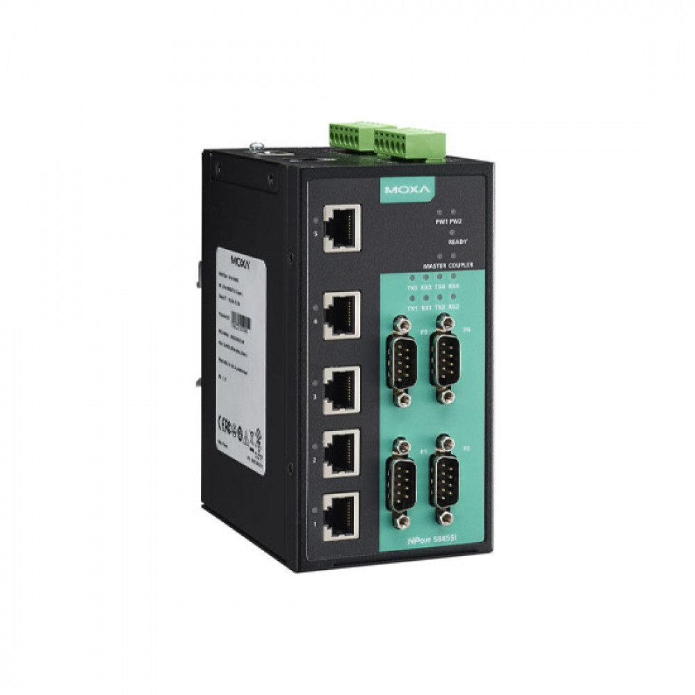 MOXA NPort S8455I Serial to Ethernet Device Server | ManuAuto