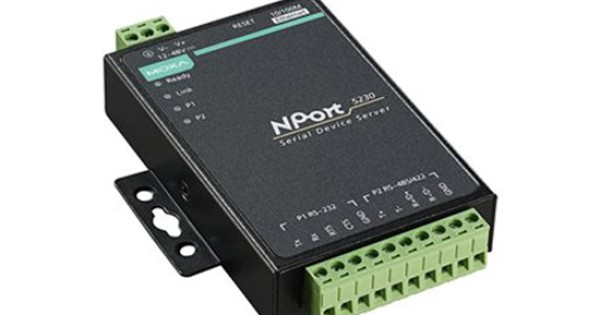 MOXA NPort 5230 Serial to Ethernet Device Server | ManuAuto
