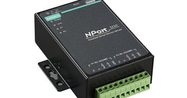 MOXA NPort 5232I-T Serial to Ethernet Device Server | ManuAuto