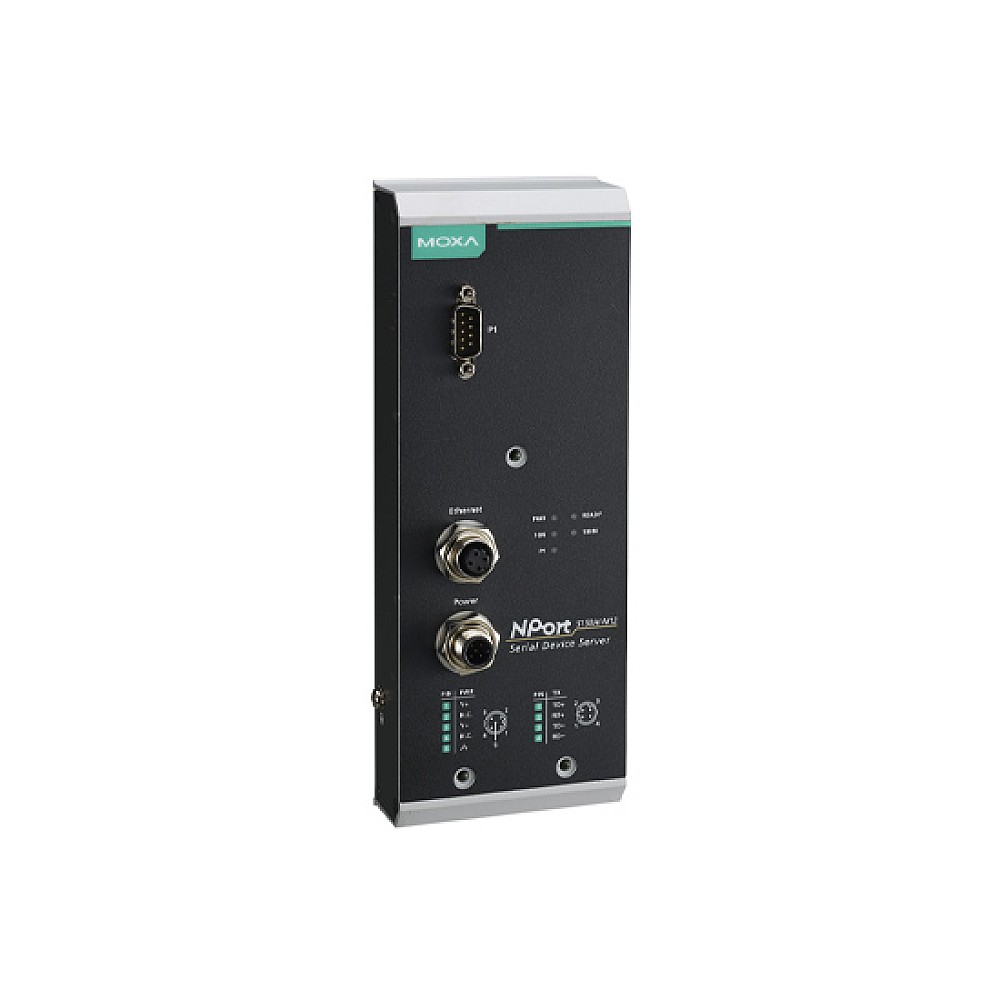 MOXA NPort 5150AI-M12-CT-T Serial to Ethernet Device Server | ManuAuto