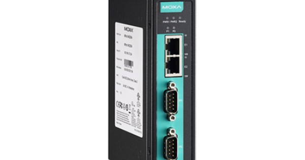 MOXA NPort IA5250AI-T Serial to Ethernet Device Server | ManuAuto