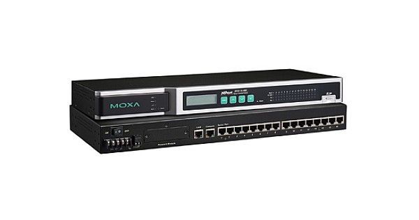 MOXA NPort 6650-16 Serial to Ethernet Device Server | ManuAuto