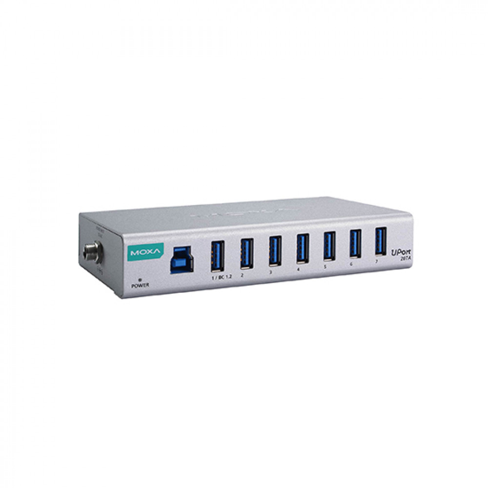 MOXA UPort 207A Industrial USB Hub | ManuAuto