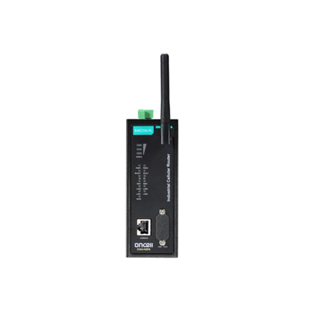 MOXA OnCell 5104-HSPA Dual SIM Industrial Cellular Router | ManuAuto