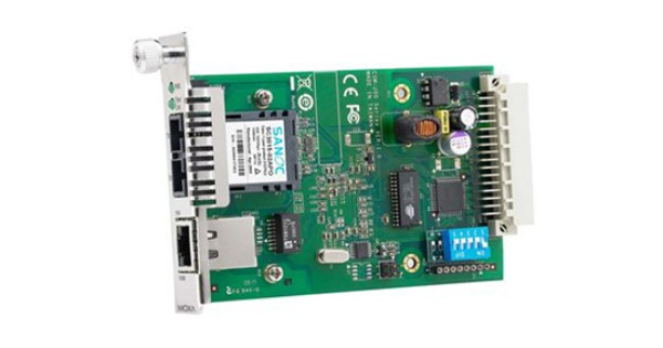 MOXA CSM-200-1214 slide-in Ethernet-to-Fiber Media Converters | ManuAuto