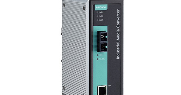 MOXA IMC-101-S-SC Ethernet to Fiber Converter | ManuAuto
