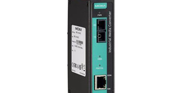 MOXA IMC-21A-M-SC Ethernet to Fiber Converter | ManuAuto