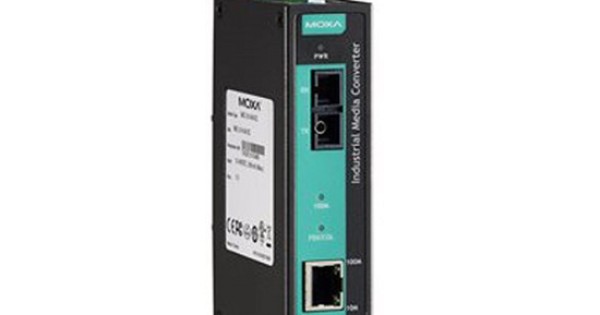 MOXA IMC-21A-M-SC Ethernet to Fiber Converter | ManuAuto