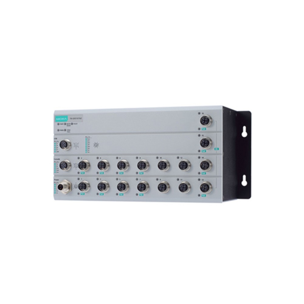 MOXA TN-G4516-8GPoE-2XGPoE-2XGTXBP-WV-T Managed Ethernet Switch | ManuAuto
