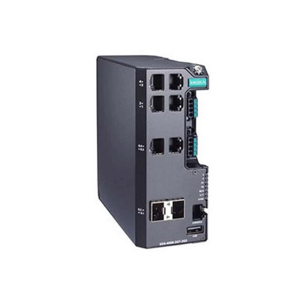 MOXA EDS-4008-2GT-2GS-HV-T Managed Ethernet Switch | ManuAuto