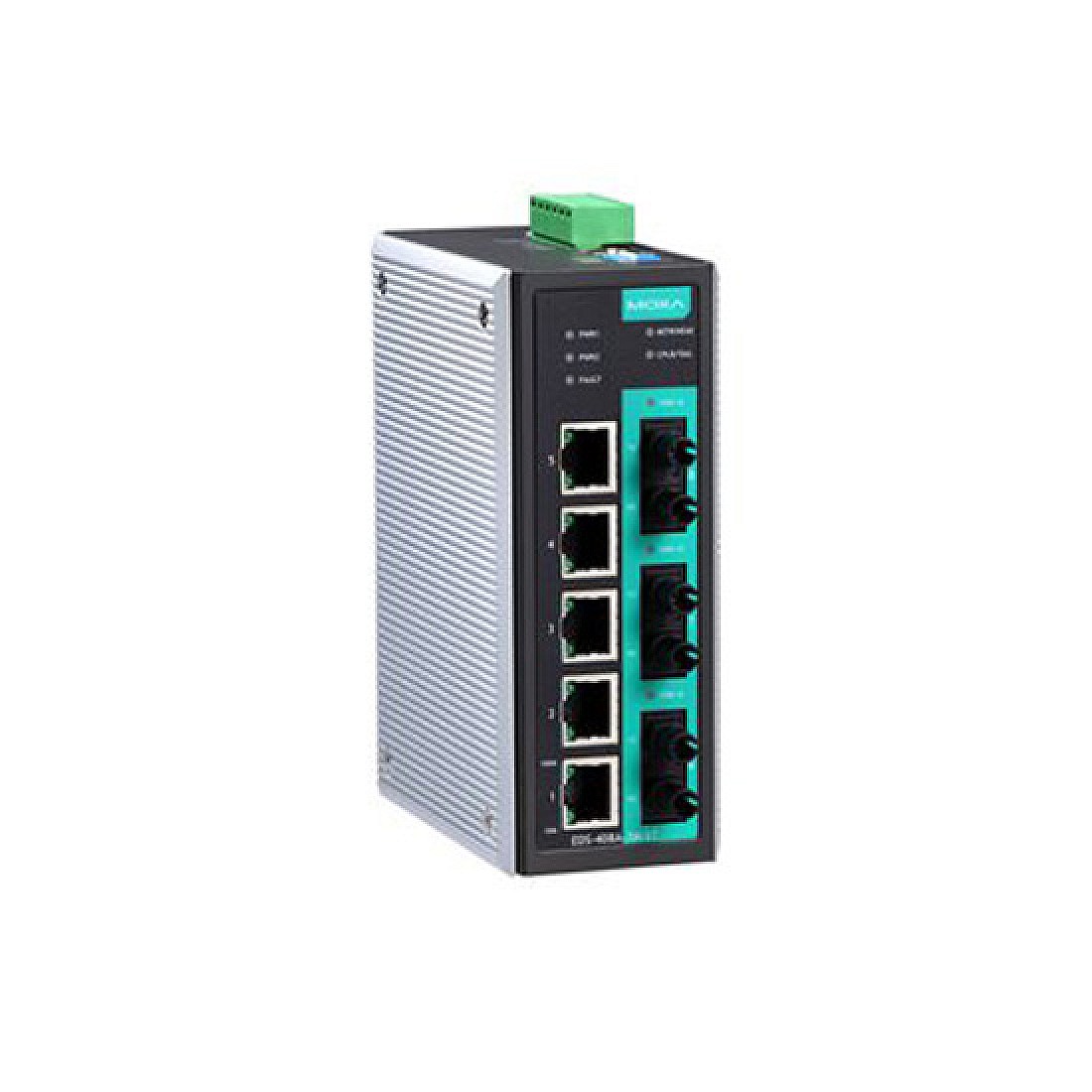 MOXA EDS-408A-3M-ST Managed Ethernet Switch | ManuAuto