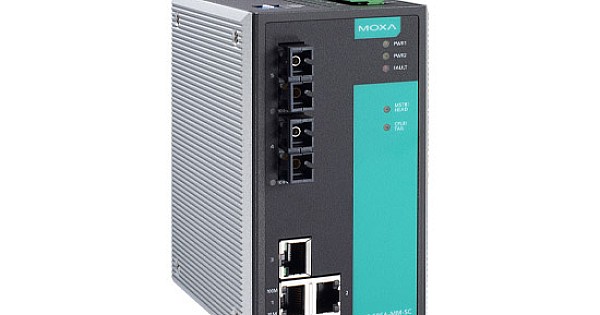 MOXA EDS-505A-SS-SC Managed Ethernet Switch | ManuAuto