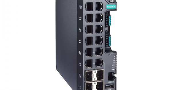 MOXA EDS-G4012-4GC-HV Managed Ethernet Switch | ManuAuto