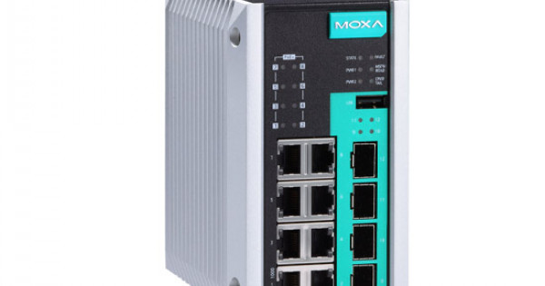 MOXA EDS-G512E-8PoE-4GSFP Managed Ethernet Switches | ManuAuto