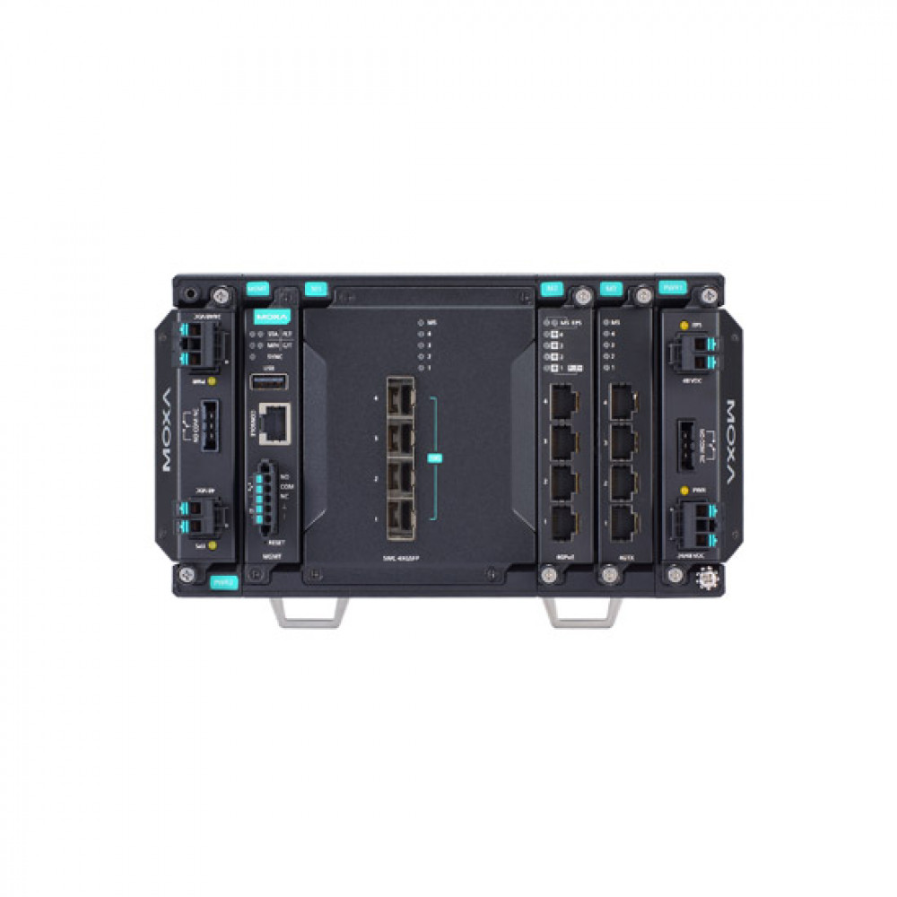 MOXA MDS-G4012-4XGS-T Modular Managed Ethernet Switch | ManuAuto