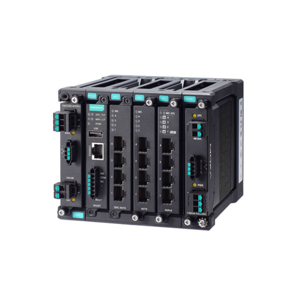 MOXA MDS-G4012-L3-T Rackmount Ethernet Switch | ManuAuto