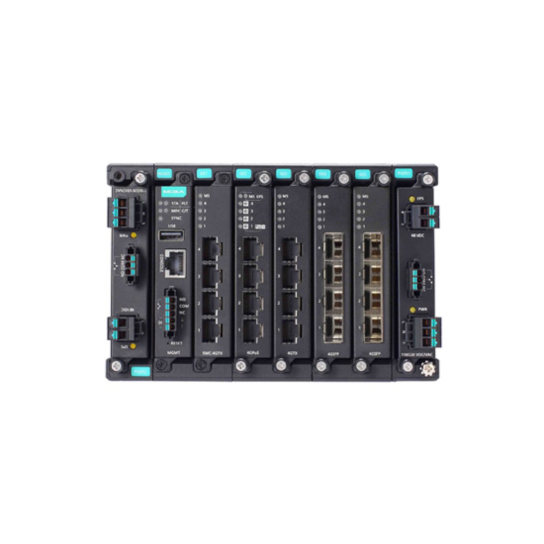 MOXA MDS-G4020-L3-T Rackmount Ethernet Switch | ManuAuto