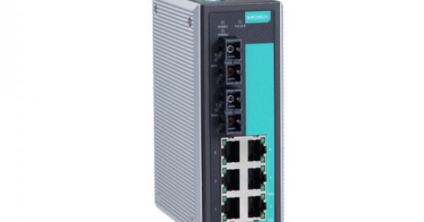 MOXA EDS-308-SS-SC Unmanaged Ethernet Switch | ManuAuto