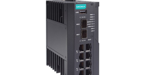 MOXA EDR-G9010-VPN-2MGSFP-T Industrial Secure Router | ManuAuto
